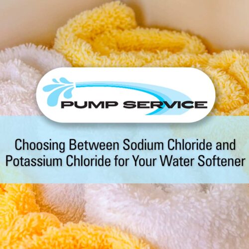 Sodium Chloride and Potassium Chloride for Your Water Softener